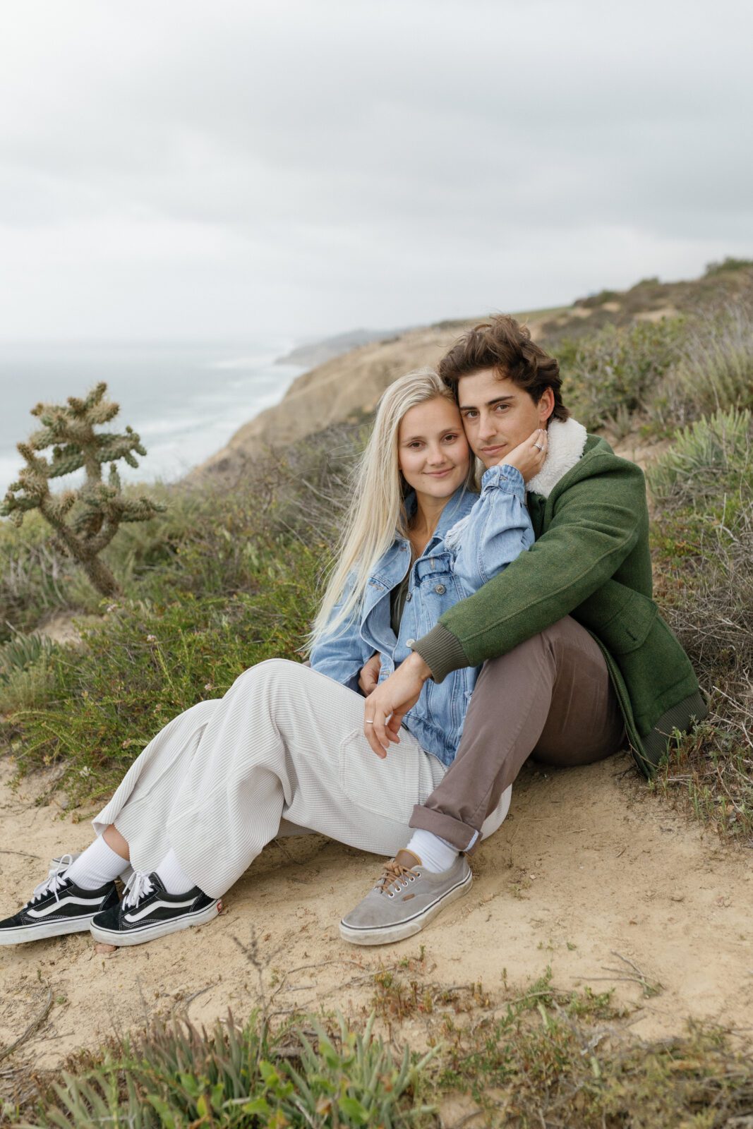 Torrey Pines California Engagement Session | Carly + Brian